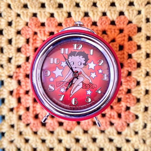 Betty Boop | Other | Betty Boop Vintage Clock | Poshmark